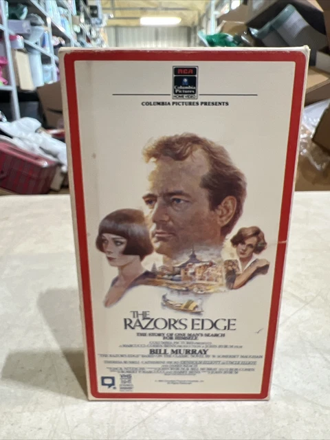 The Razors Edge Vhs Closed Captioned 1984 Remake Stars Bill Murray