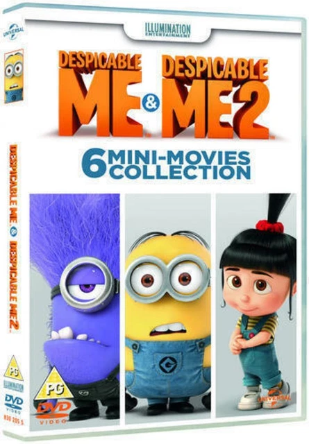6 MINI MOVIES Collection From Despicable Me 1 & 2 DVD (2014) FREE ...