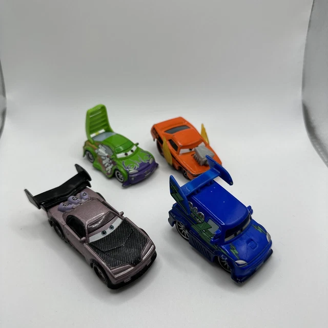 DISNEY PIXAR CARS Bad Boy Bundle X4 DJ Boost Wingo Snot Canna ...