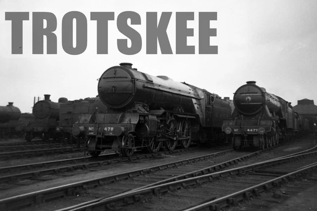 LARGER NEGATIVE BR British Railways Steam Loco 479 Class V2 c1950s £3. ...