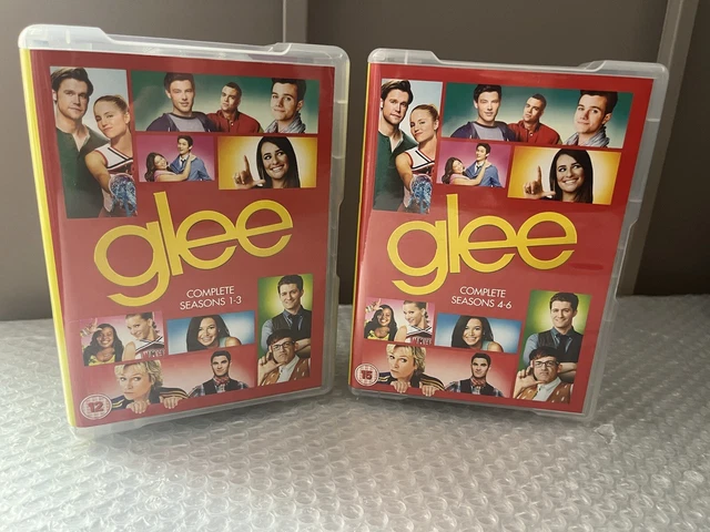 GLEE 1-6 DVD The Complete Series Seasons 1-6 (UK Region 2, 36 Disc Box ...