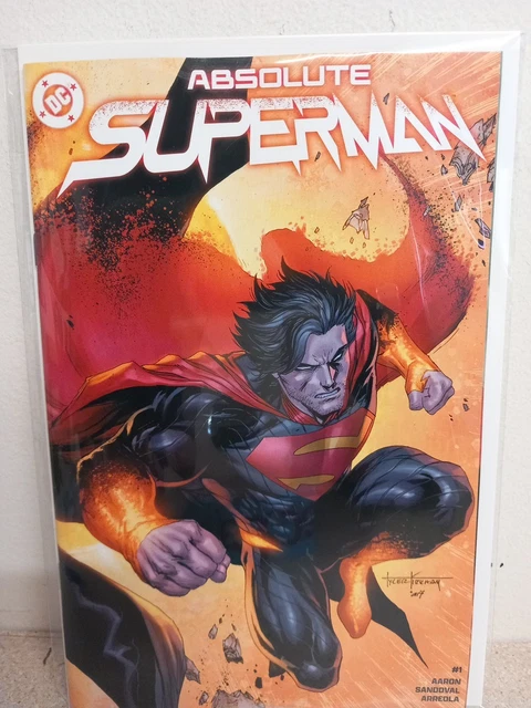 ABSOLUTE SUPERMAN #1 Tyler Kirkham Exclusive Trade Dress Variant 🔥🔥 £3. ...