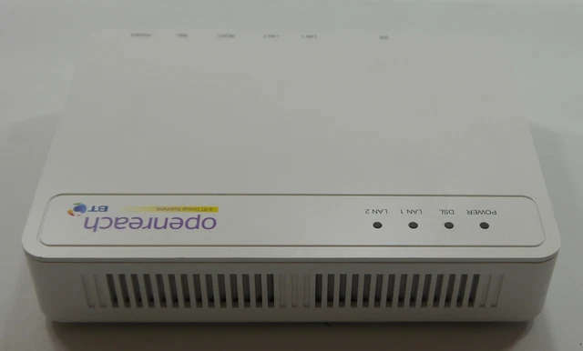 ECI B-FOCUS V-2FUB/R Rev.B BT Openreach Fibre VDSL Modem - Fast Free ...