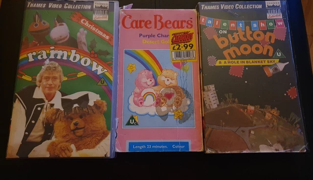 RAINBOW CHRISTMAS, BUTTON Moon Talent Show & Hole In The Blanket, Care ...