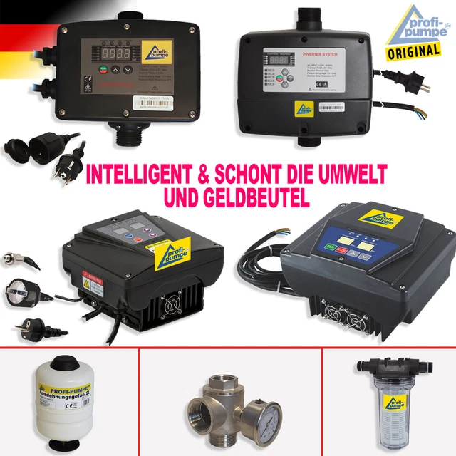 PUMPENSTEUERUNG DRUCKSCHALTER DURCHFLUSSWÄCHTER Pumpe Inverter Pumpen Schalter EUR 149,95 ...