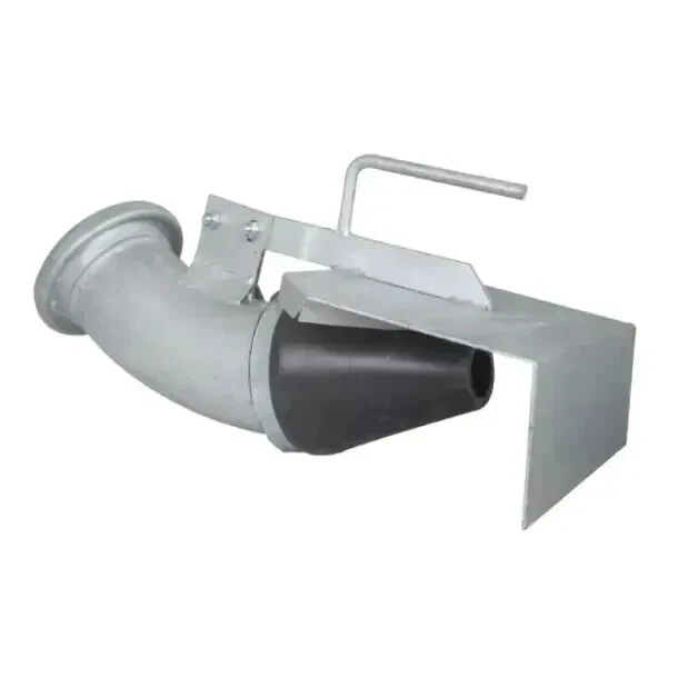 SLURRY TANKER FITTING Bauer Female Spreader Splash Plate 6" 45 degree ...