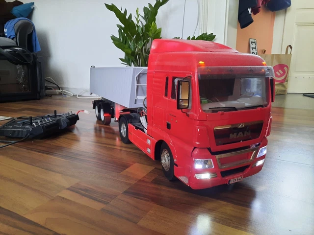 RC MODELLBAU 1/14 lkw Man TGX 18,540 EUR 1.200,00 - PicClick DE