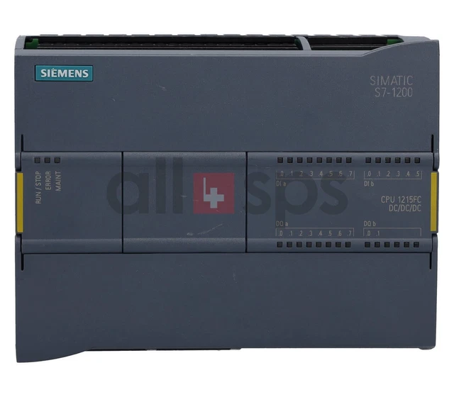 SIMATIC S7-1200F, CPU 1215 Fc, Dc/Dc/Dc - 6Es7215-1Af40-0Xb0 (Us) EUR ...