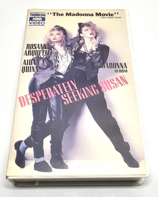 DESPERATELY SEEKING SUSAN VHS 1985 Thorn EMI HBO Big Box £16.22 ...