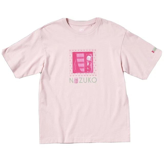 DEMON SLAYER NEZUKO Kamado Kimetsu No Yaiba Anime UNIQLO T shirt size ...