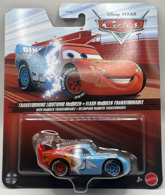 DISNEY PIXAR CARS | Transforming Lightning McQueen 95 Dinoco Daydream ...