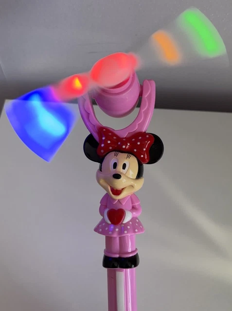 DISNEY ON ICE Minnie Mouse Light-Up Wand | Official Show Souvenir ...