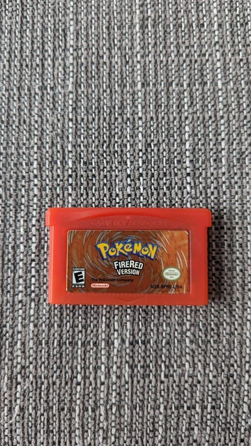 TESTED, AUTHENTIC, POKEMON: FireRed Version (Gameboy Advance, 2005 ...