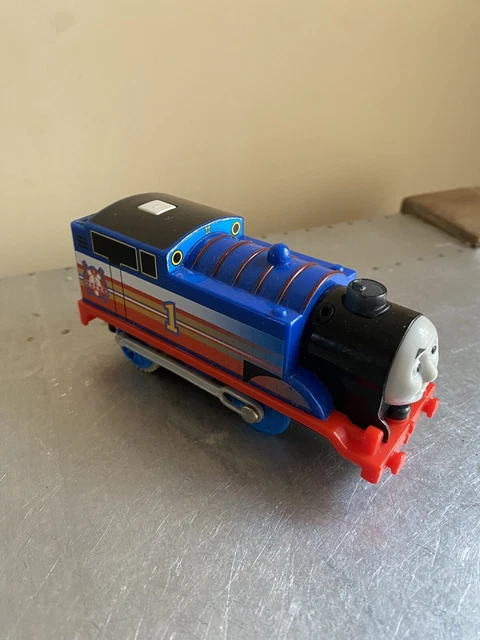 THOMAS THE TANK Engine Real Steam Along Trackmaster Train 2014 SSRC Toy ...