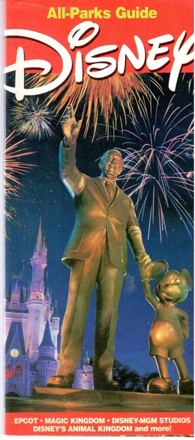 DISNEYANA (2002) Brochure DISNEY ALL PARKS GUIDE 100 Years Of Magic £8. ...
