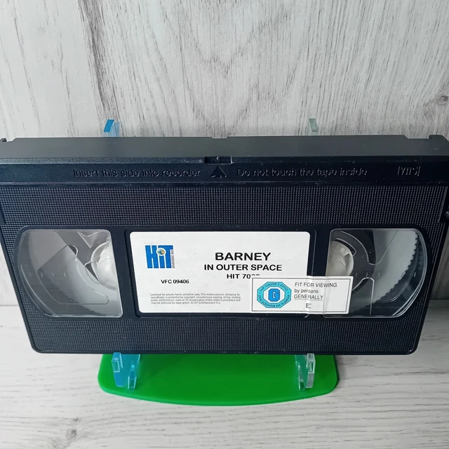 BARNEY IN OUTER Space Vhs Tape - Rare Retro Movie Kids EUR 15,19 ...