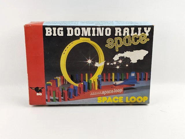 VINTAGE 80S BIG Domino Rally Space Loop Made In West Germany Complete ...