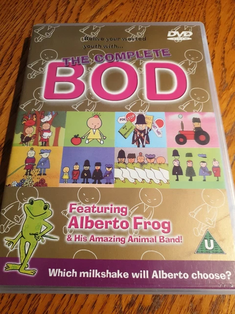BOD COMPLETE DVD Kids Retro 70S Features Alberto The Frog £11.69 ...