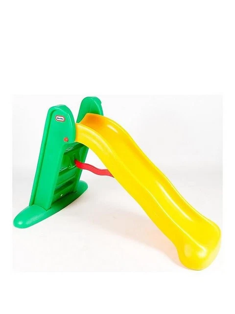 LITTLE TIKES 5FT Easy Store Kids Garden Slide-Yellow & Green £80.00 ...