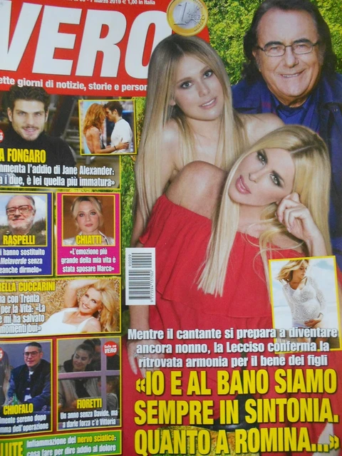 VERO 2019 9.LOREDANA Lecciso-Al Bano,Andrea Bocelli,Luca Zingaretti ...