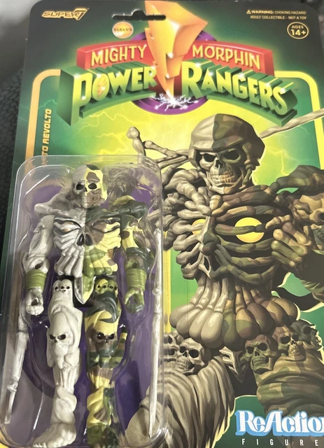 SUPER7 MIGHTY MORPHIN Power Rangers Rito Revolto 3.75" Action Figure ...