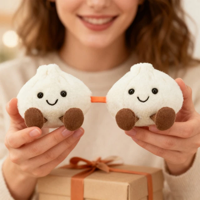 SOFT DOLL JELL Ycat Soup Dumpling Plush Food Soup Dumpling Plush Kids ...