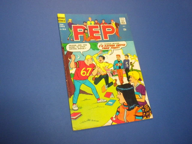 PEP COMICS #213 Archie Series 1968 Betty et Veronica Jughead Reggie ...