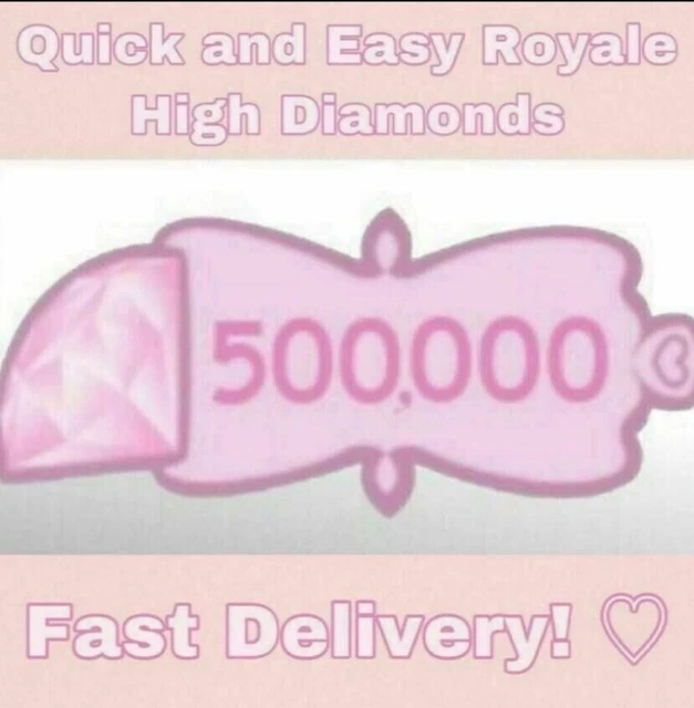 ROBLOX ROYAL ROYALE High 500k Diamonds Virtual Level 75 Cheap Very £6. ...