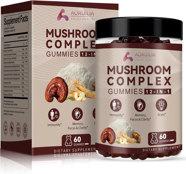 MUSHROOM GUMMIES £11.99 - PicClick UK