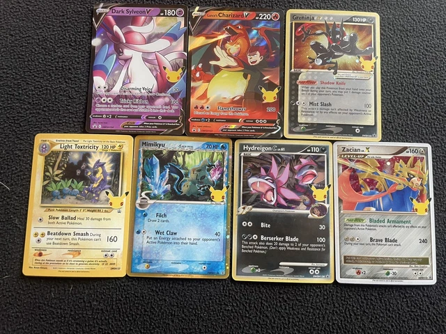 CELEBRATIONS POKEMON PROMO Cards Set Charizard Sylveon Greninja etc $15 ...