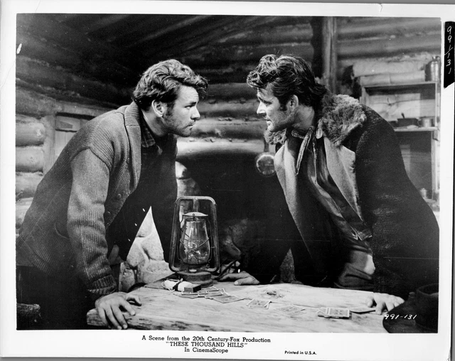 ORIGINAL CINEMA STILL Photo Movie These Thousand Hills Don Murray ...