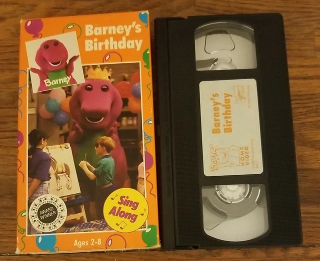 BARNEY - ANNIVERSAIRE de Barneys (VHS, 1992) EUR 6,52 - PicClick FR