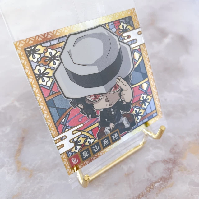DEMON SLAYER /KIBUTSUJI Muzan/Chibi-Deformed Metallic Sticker (7-16) $2 ...