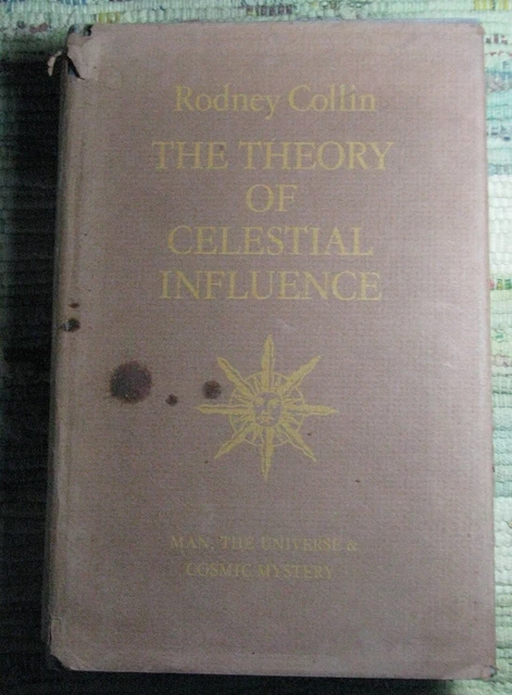 LA TEORIA DELL'INFLUENZA CELESTE di Rodney Collin 1980 Robinson ...