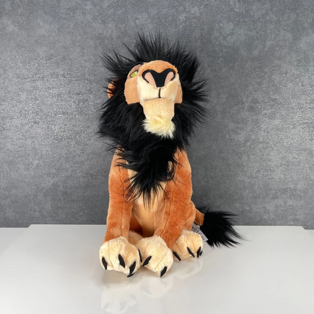 SCAR PLUSH THE Lion King Disney Store Genuine Soft Toy | 15" £30.00 ...