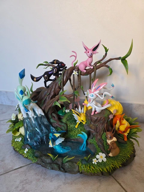 PC HOUSE STUDIO Pokemon Eevee Family Resin Statue EUR 600,00 - PicClick FR