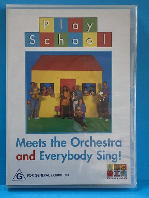 SEALED RARE PLAY School DVD Play School Meets The Orchestra and ...