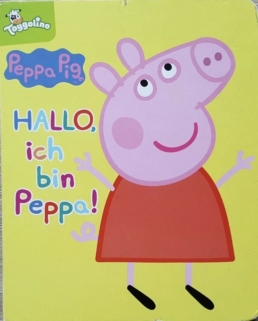 VORLESEBUCH PEPPA PIG Hallo, ich bin Peppa! Kinderbuch Kartonbuch ...