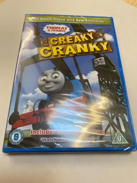 THOMAS THE TANK Engine & Friends Creaky Cranky - DVD UK Release Factory ...