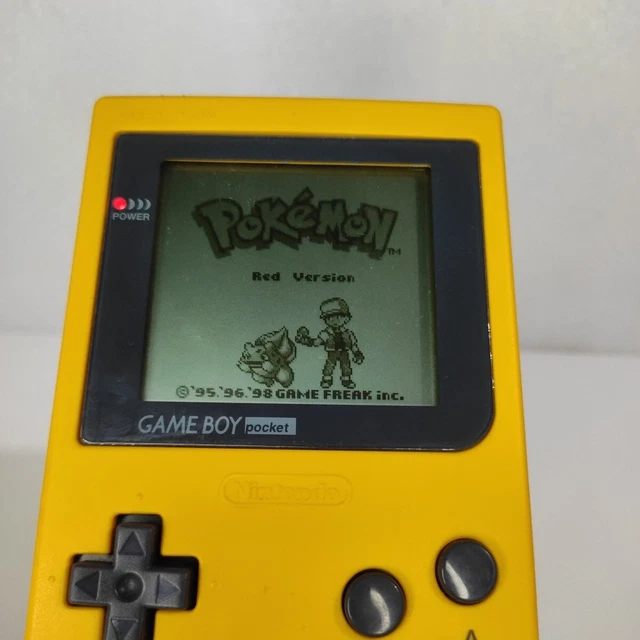 GENUINE POKEMON RED Nintendo Gameboy Cartridge Only / Original Can Save ...