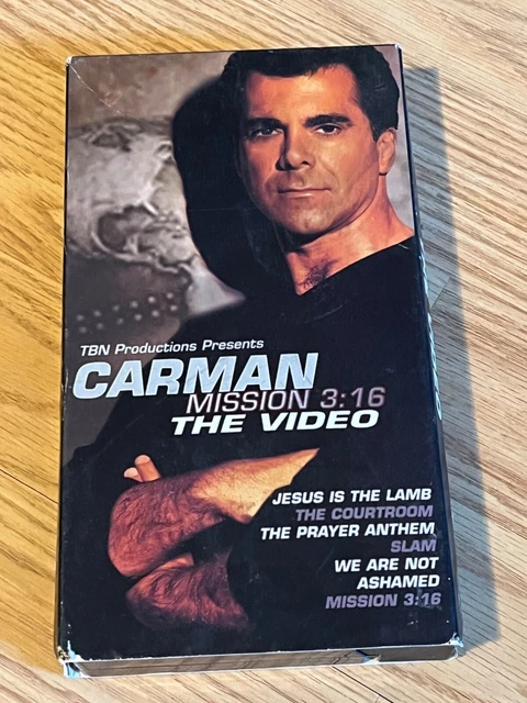 CARMAN MISSION 3:16 The Video VHS Christian Music Concert 1996 £6.94 ...