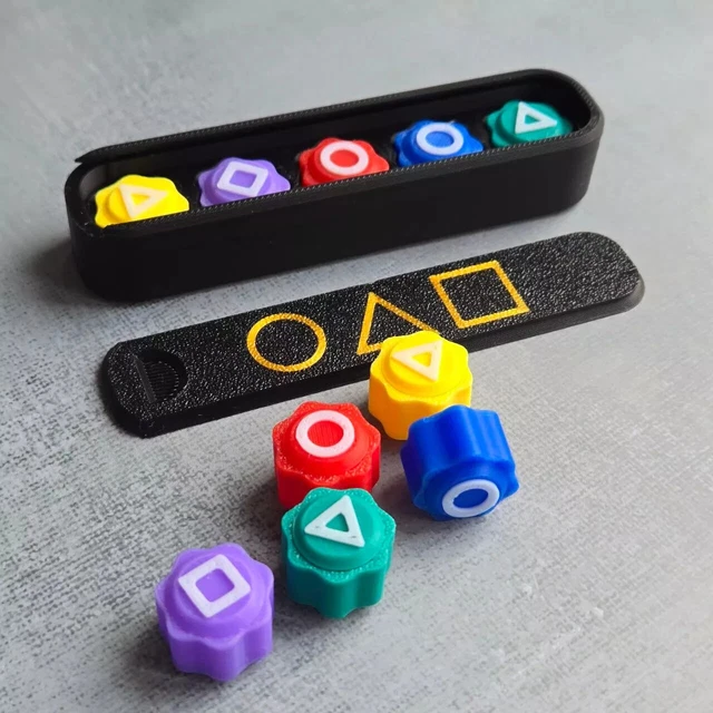 GONGGI GONG-GI JACKS Squid Game Korean Traditional Game Set Gonggi Jack ...