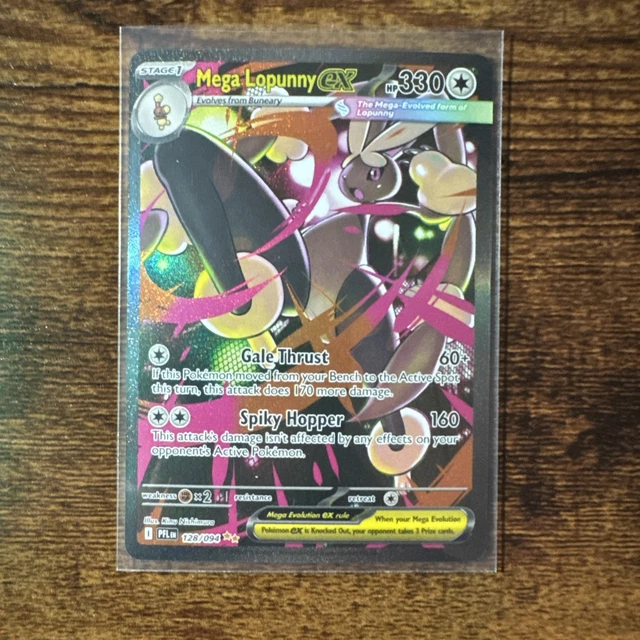 POKÉMON PHANTASMAL FLAMES Mega Lopunny ex SIR 128/94 Special ...