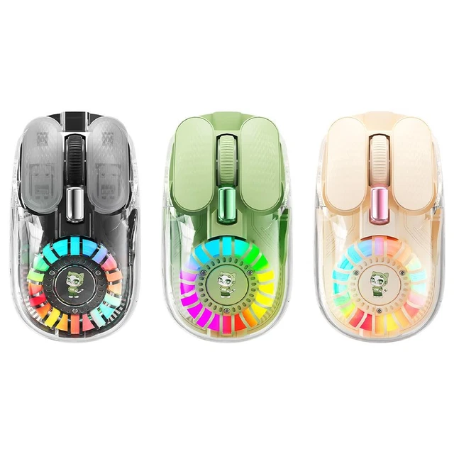 CHARGING DUAL-MODE RGB Ergonomic Bluetooth Wireless Silent Mouse;, EUR ...