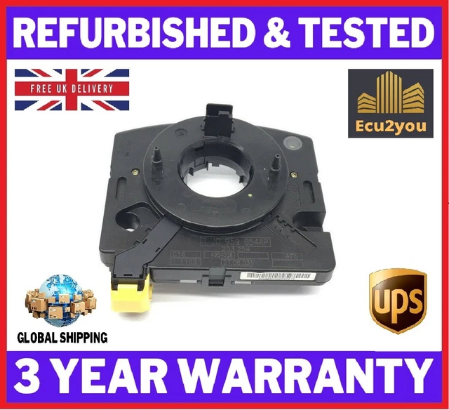 REFURBISHED AUDI / Volkswagen STEERING ANGLE SENSOR 1J0959654AP £109.00 ...