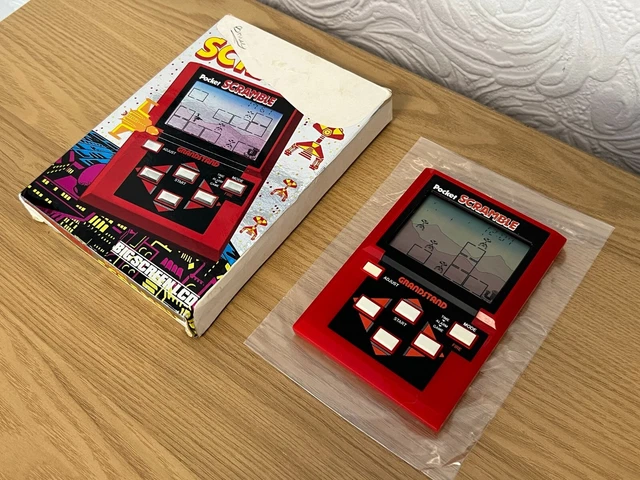 GRANDSTAND POCKET SCRAMBLE 1982 LCD Electronic Game - Was £125.00, Now ...