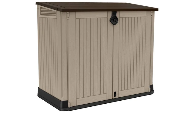 KETER STORE IT Out Midi 880L Garden Storage Box -Beige/Brown £119.99 ...