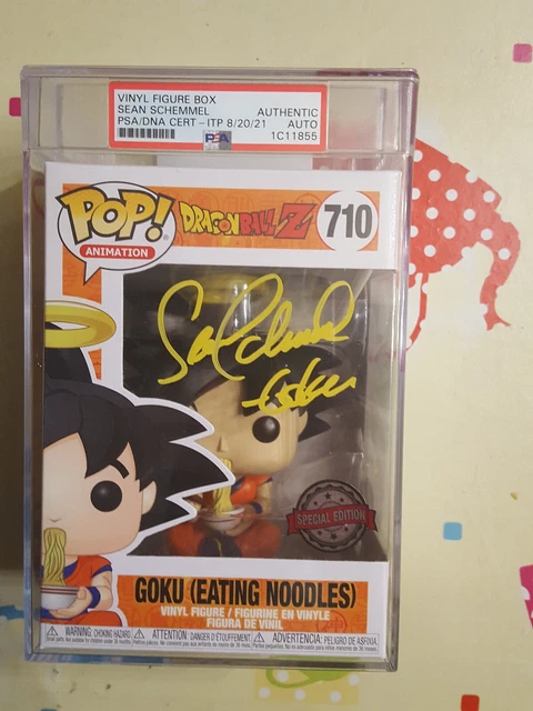 FUNKO POP DRAGON ball z. Goku eating noodles.Encapsulee.psa.rare EUR ...