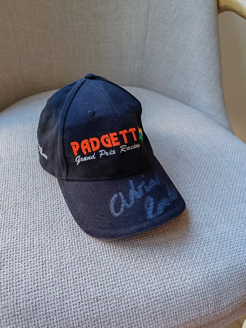 AUTHENTIC PADGETT ADRIAN Coates Signed Motorcycle Motorsport Baseball ...