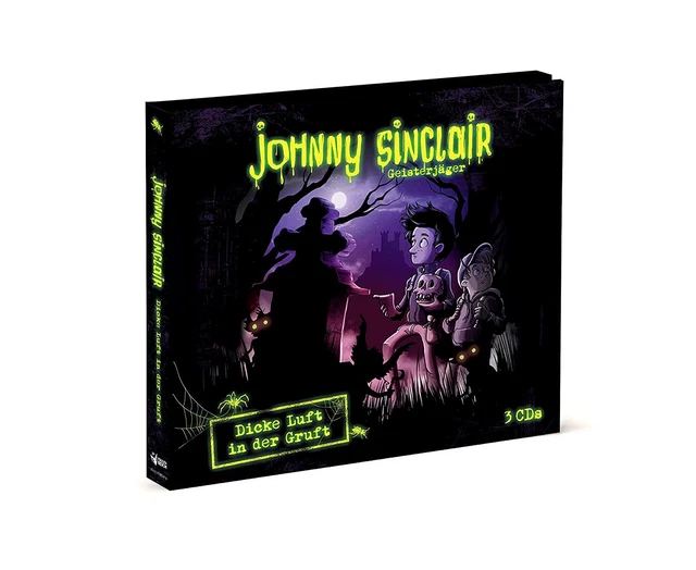 JOHNNY SINCLAIR JOHNNY Sinclair - 3-CD Hörspielbox Vol.2 - Dicke Luft ...